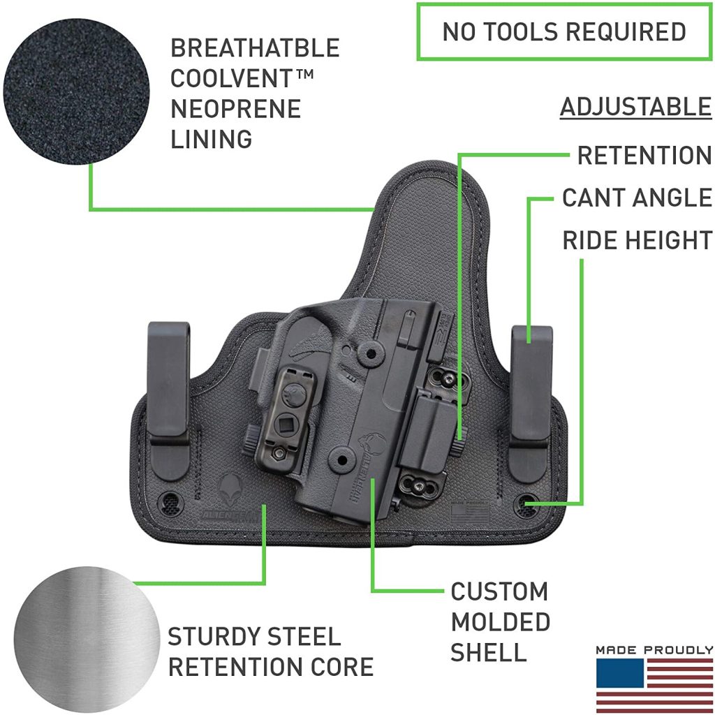 Glock 19 Alien Gear ShapeShift 4.0 IWB Holster | Firearmsnews.net
